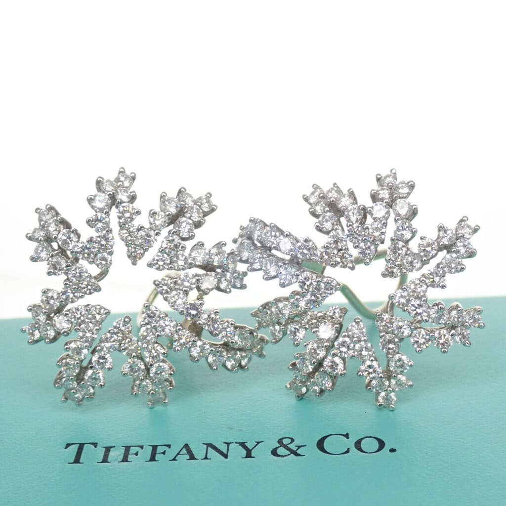 TIFFANY ティファニー ファイヤーワークス ダイヤモンド 154ピース イヤリング - TOKIBAKARI｜ときばかり