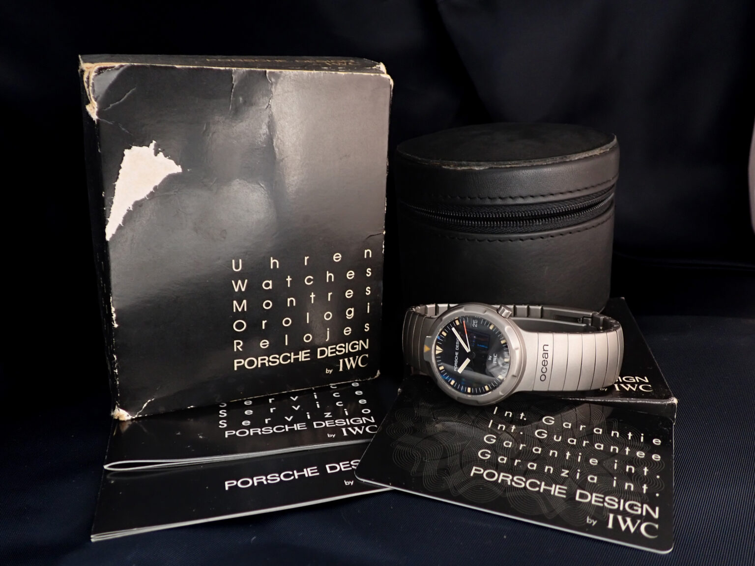 PORSCHE DESIGN by IWC Ocean 500 ポルシェデザイン by IWC オーシャン500 IW350301 チタン ...
